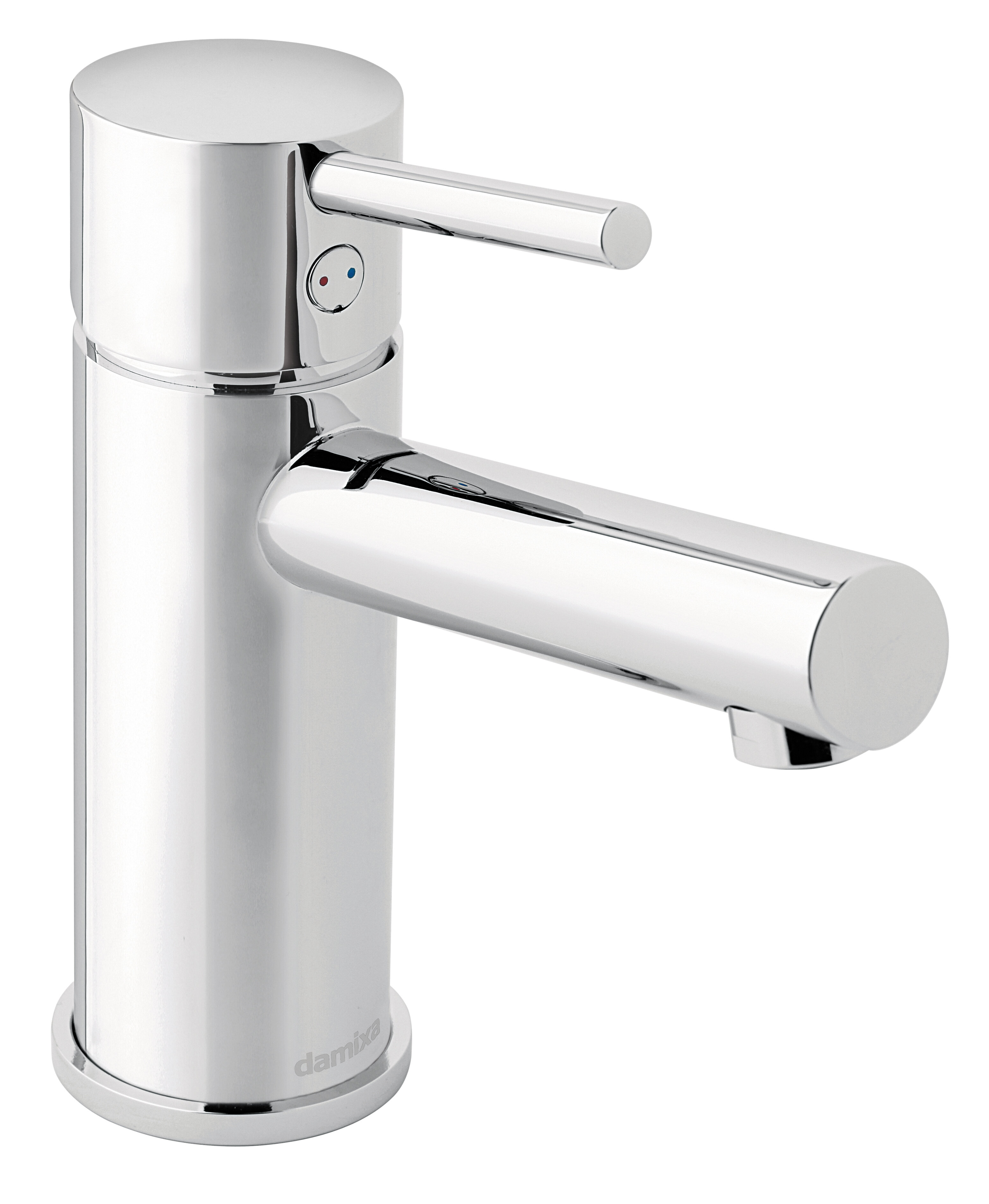 Merkur Chrome Medium Basin Mixer with pop up waste [https://damixa.com]